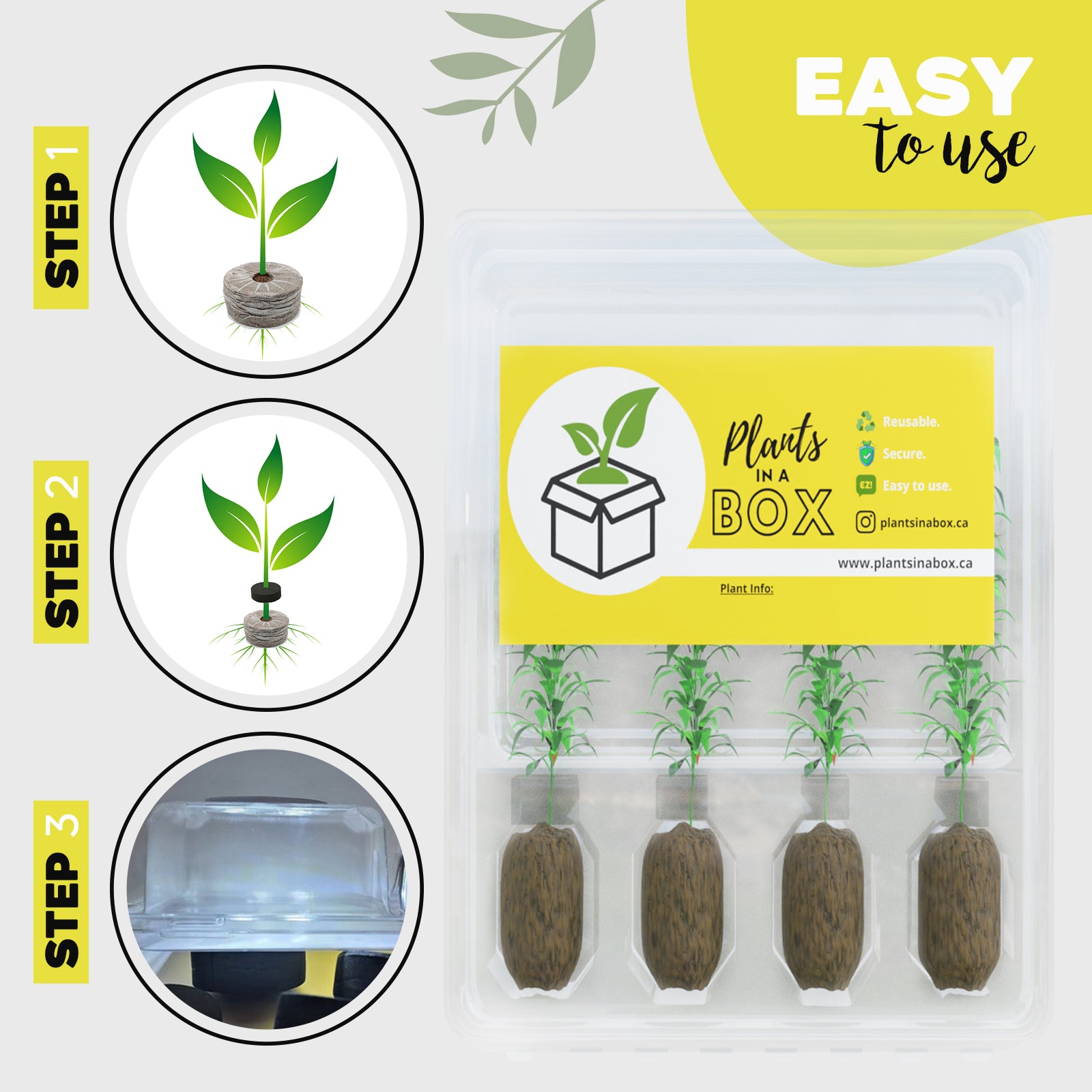 4 Plants Multi Pack Shipping Box for Plants | Live Plant Shipping Boxes ...